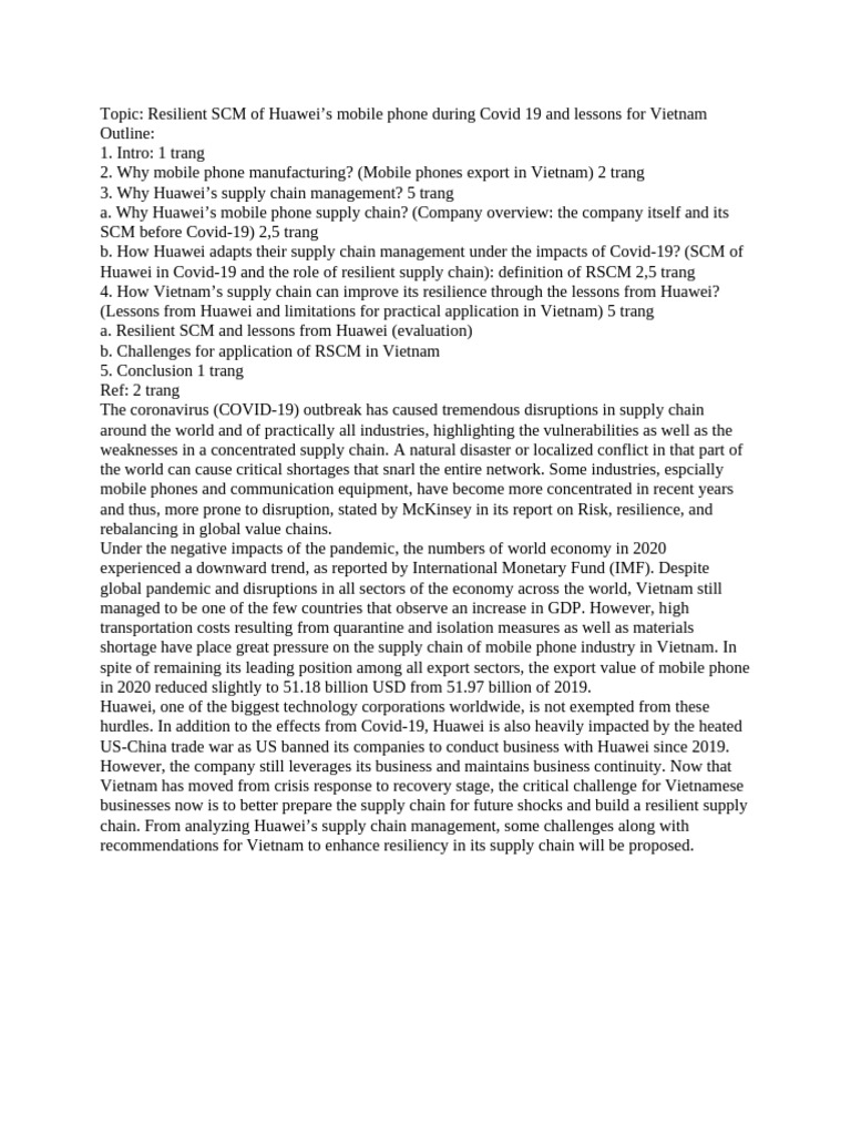 SCM FINAL EXAM | PDF SCM FINAL EXAM | PDF