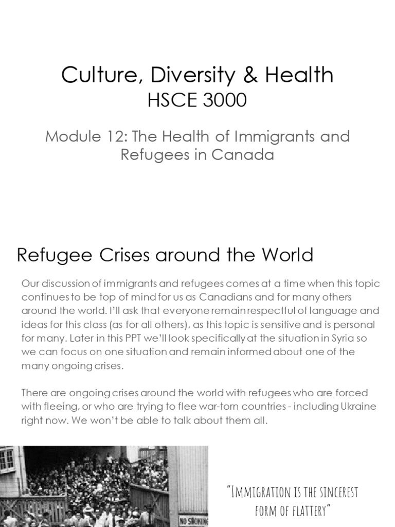 Module 12 - Immigration | PDF