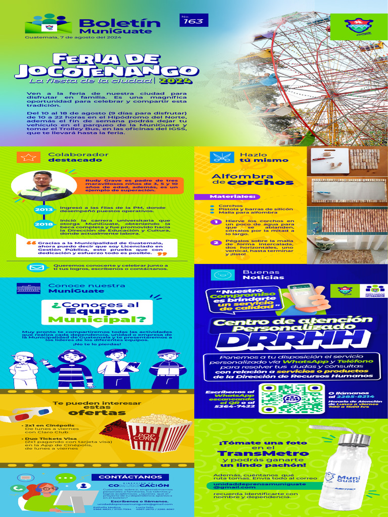 Boletín MuniGuate No. 163 | PDF