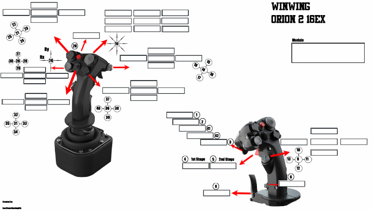 WinWing Orion 2 16ex Stick Editable | PDF