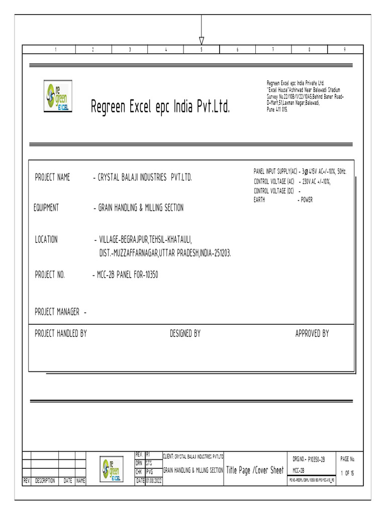 Reeipl-Mcc2b-103550-Grain Handling & Milling Section | PDF