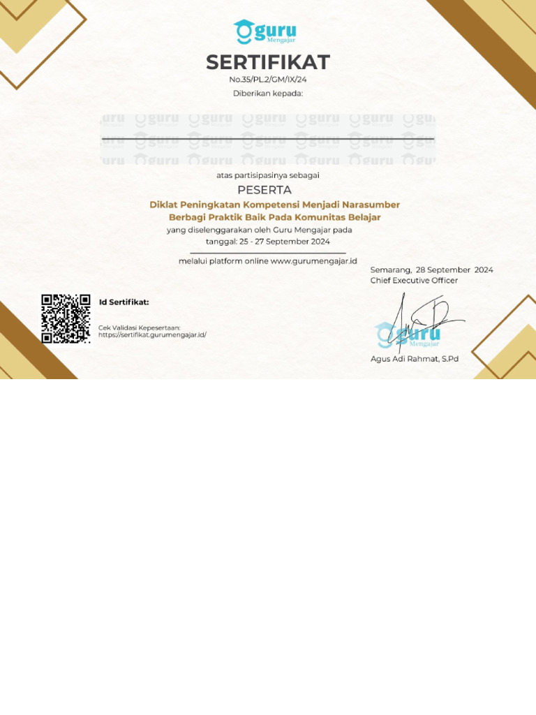 Sertifikat S35 030448 | PDF