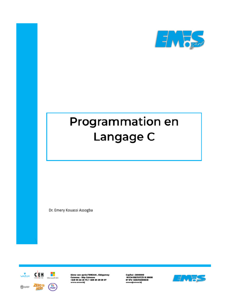 Programmation en Langage C | PDF