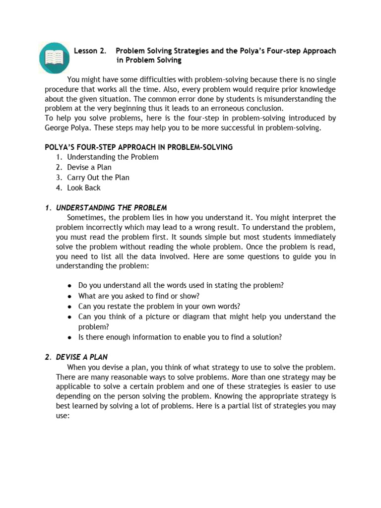 Problem Solving by Polya | PDF | Equations | Prime Number