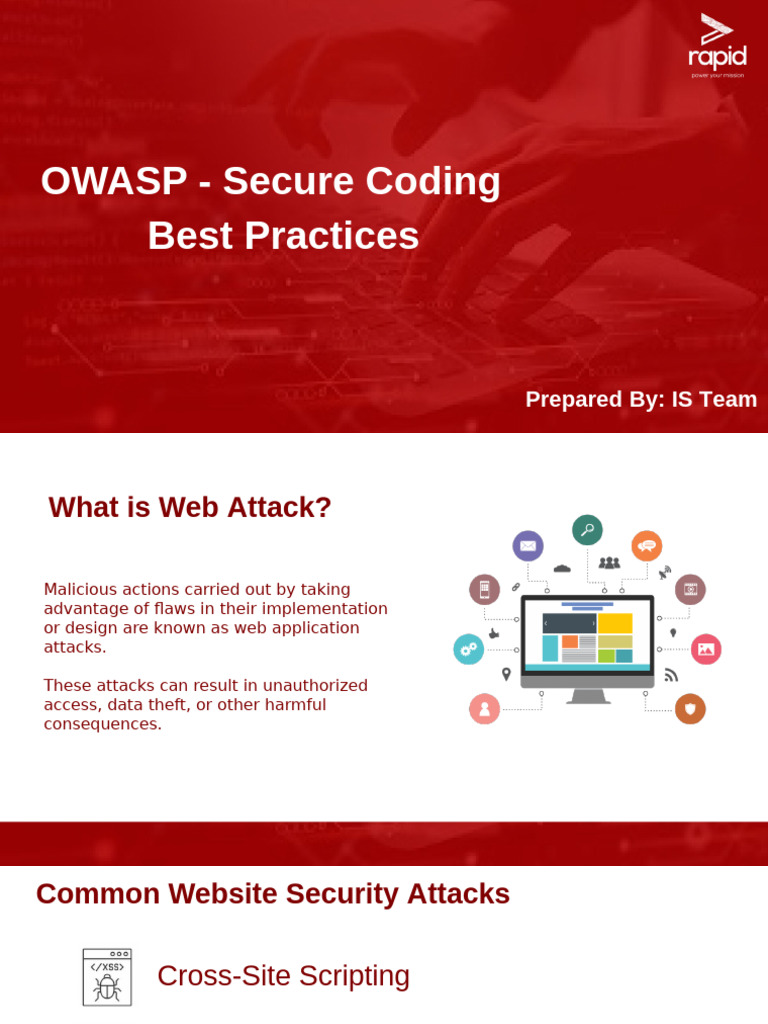 RC-OWASP Secure Coding Best Practices 2023-03-R00 | PDF