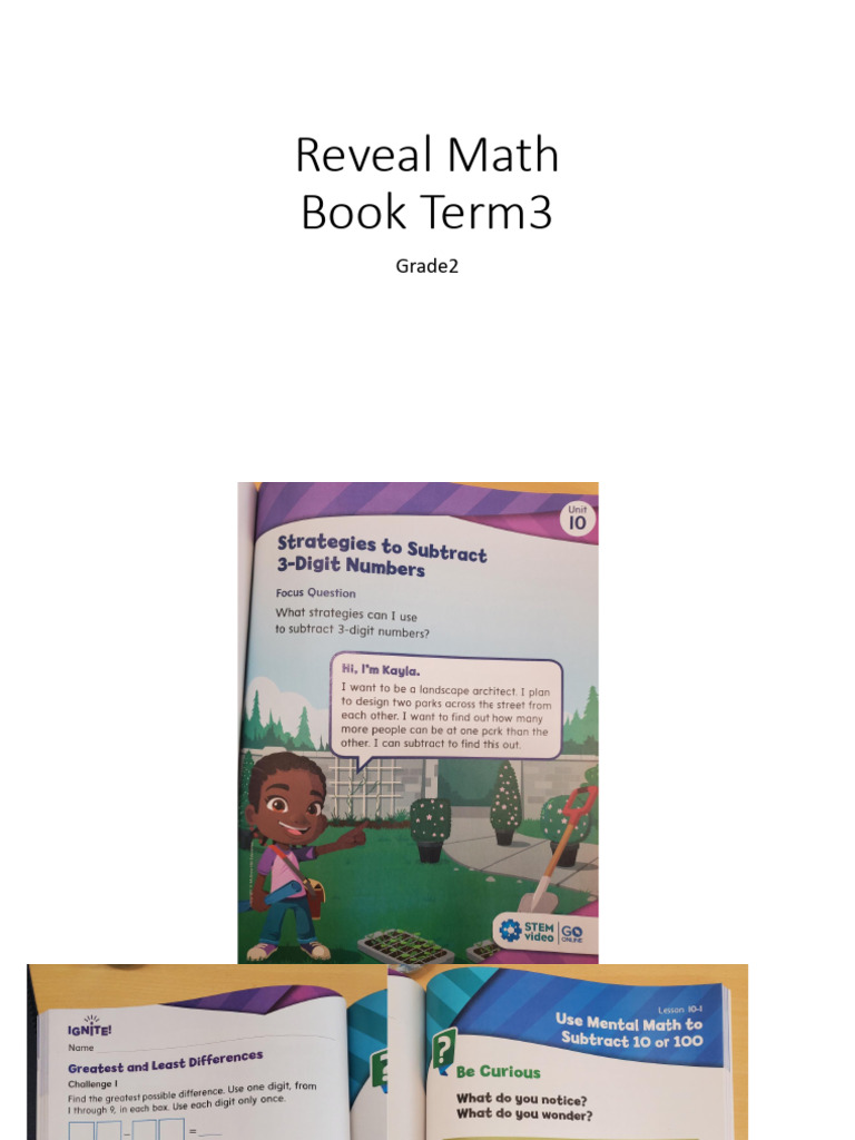 Reveal Math Grade 2 V3 | PDF