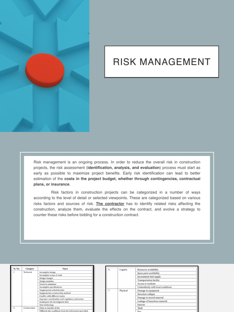 Risk Management | PDF