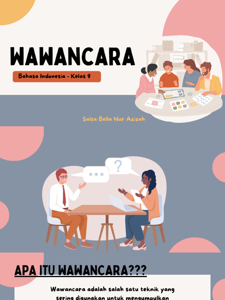 Wawancara Kelas 9D | PDF