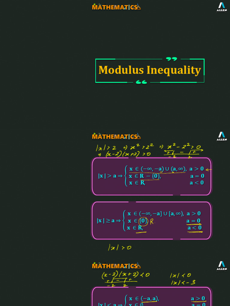 L15 - Modulus Inequality-20-10-22 | PDF
