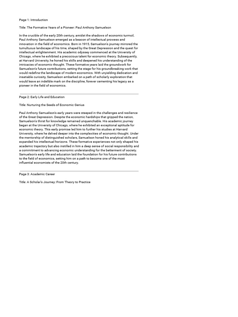 Economics Project | PDF