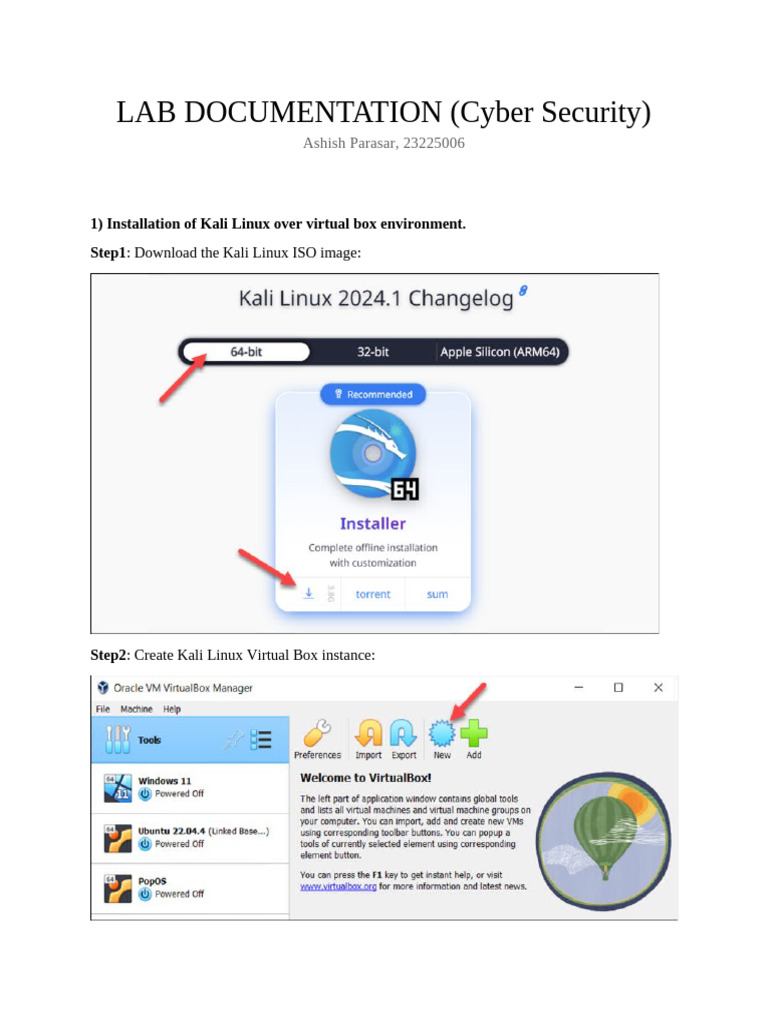 Lab Documentation 23225006 | PDF