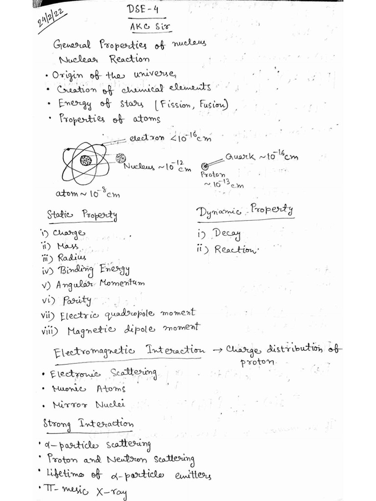 DSE 4 AKC Sir Notes | PDF