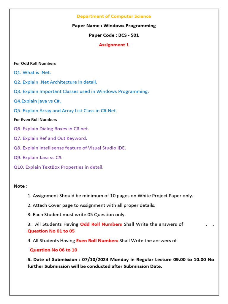 Assignment 1 (Windows Programming) | PDF