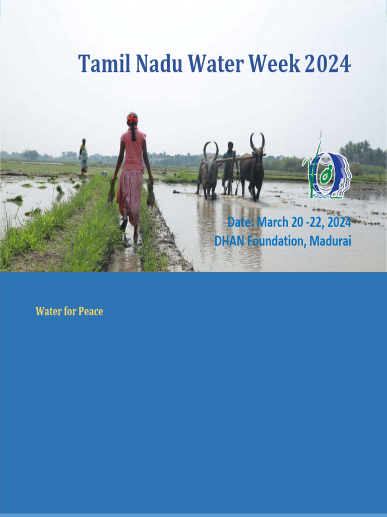 TN Water Week 2024 Brochure | PDF