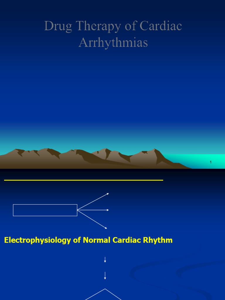 Cardiac Arrhythmias PDF | PDF