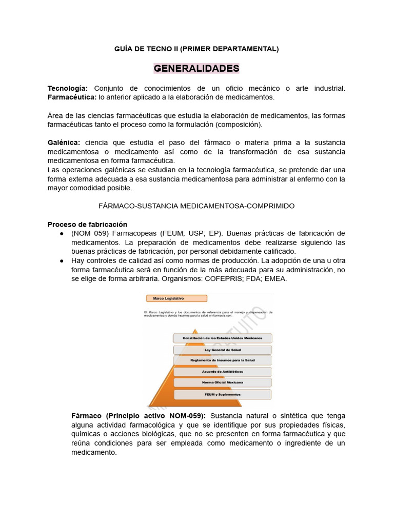 Guía de Tecno II (Primer Departamental) | PDF