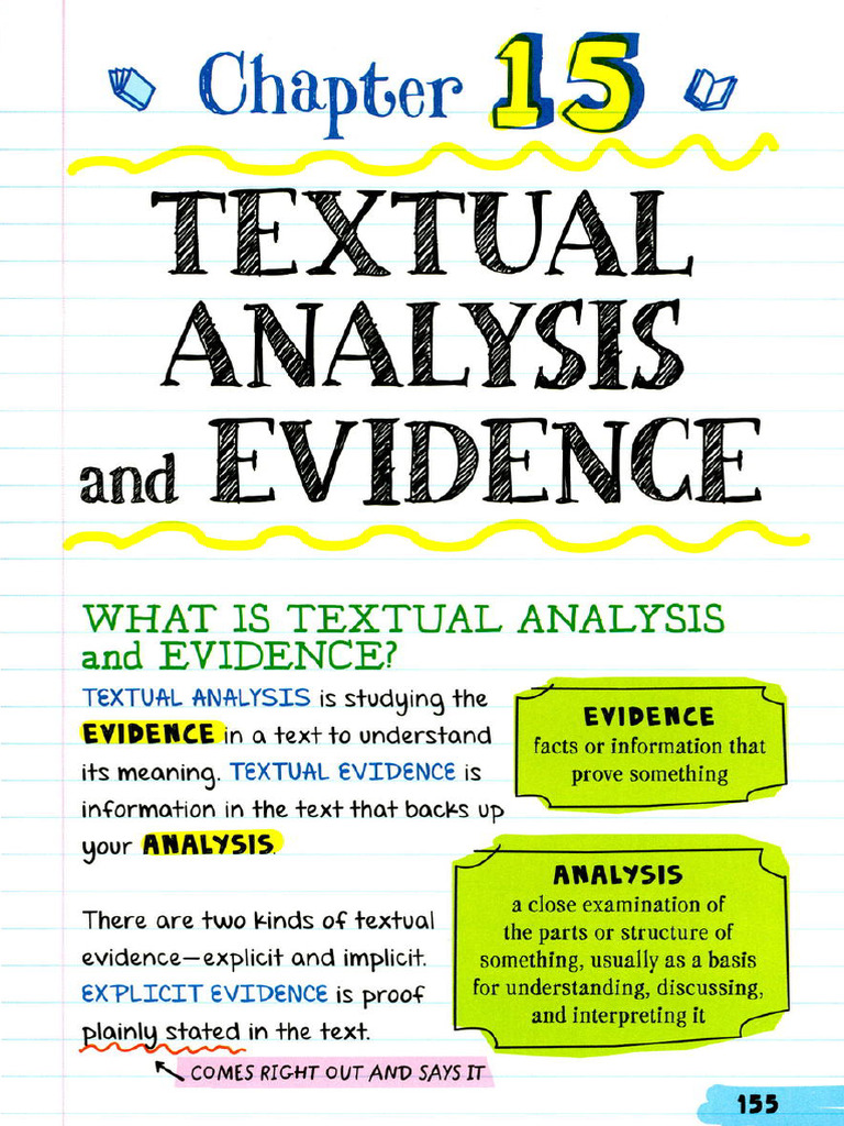 Textual Analysis ESL | PDF