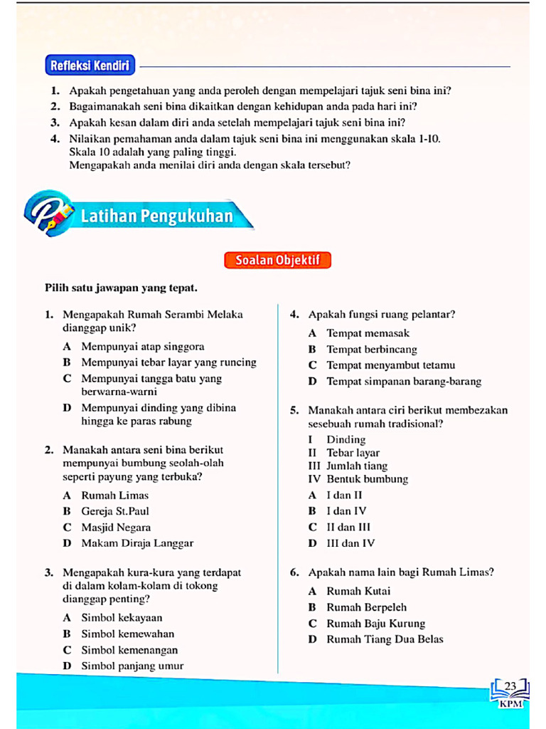 Latihan Pengukuhan PSV | PDF