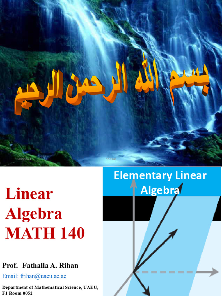 CH01 - Linear Systems | PDF