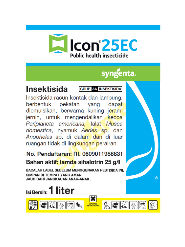 Icon 25ec Label 821 | PDF