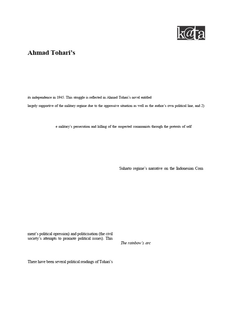 Ahmad_Toharis_The_dancer_Revisited | PDF