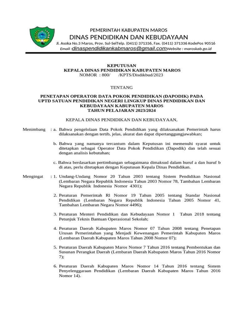 SK Operator SDSMP | PDF