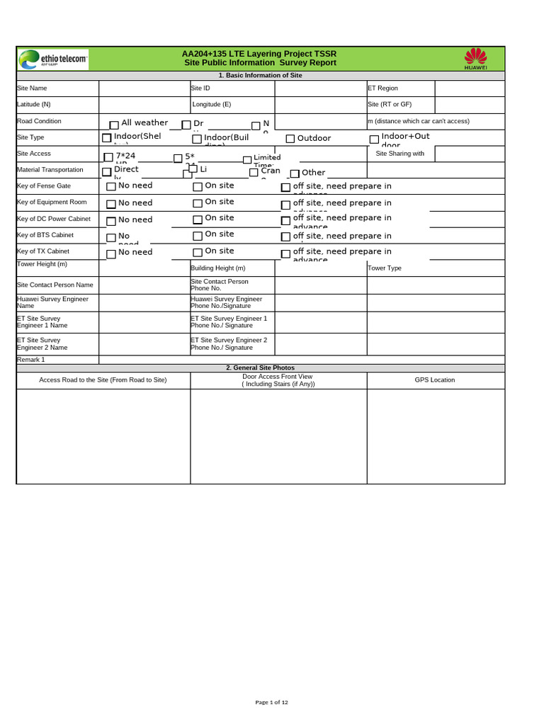 ET 204+135 LTE Layering Project TSSR (All in One) V1.0 | PDF