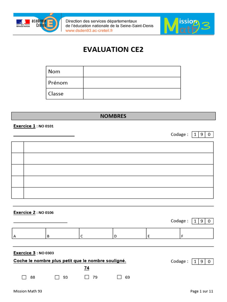 eval-math-livret-eleve | PDF