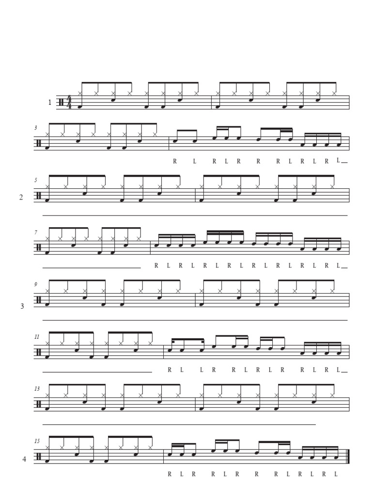 8beat Fill in No.1 | PDF