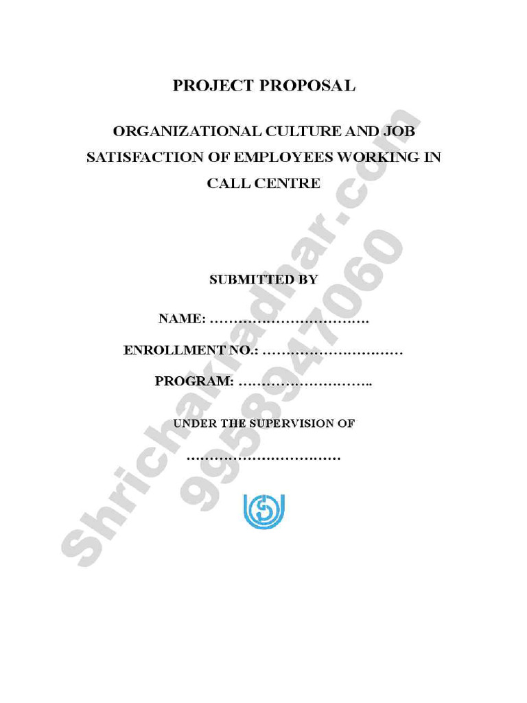 Synopsis Mcom Sample-1 | PDF