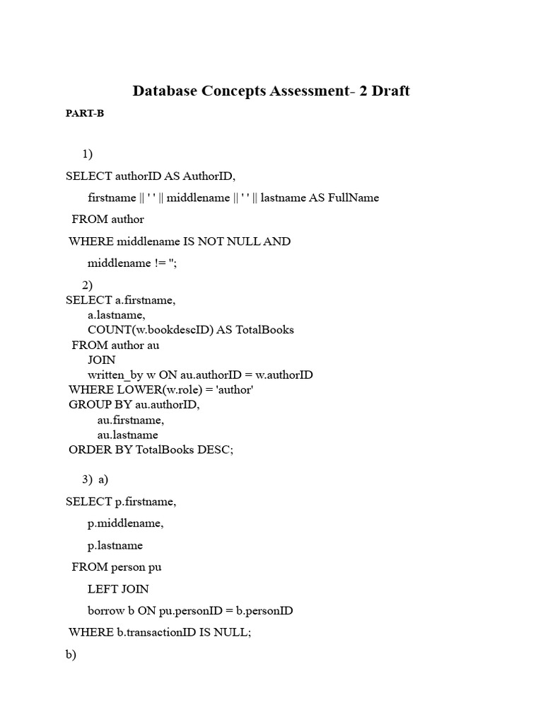 ASH Assessment Draft 2 | PDF