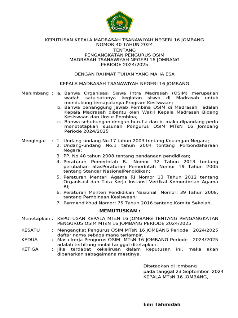 6 SK OSIM 2024-2025 | PDF