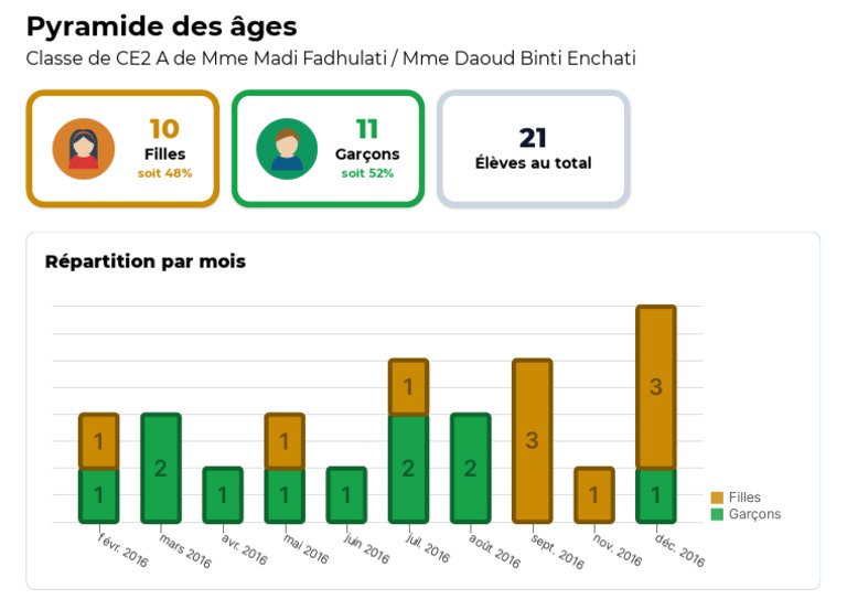 Pyramide des âges | PDF