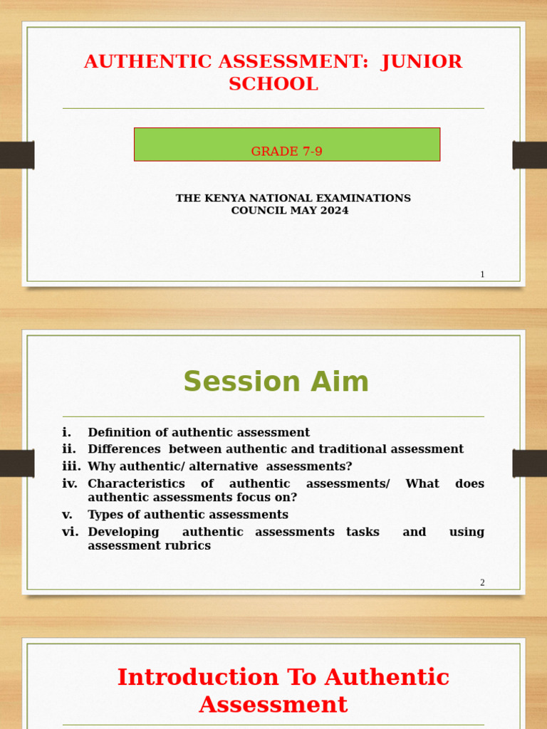 AUTHENTIC ASSESSMENT JS May 2024 | PDF