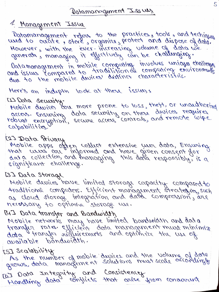 Mobile Computing Unit 3 BCA 6 Sem | PDF