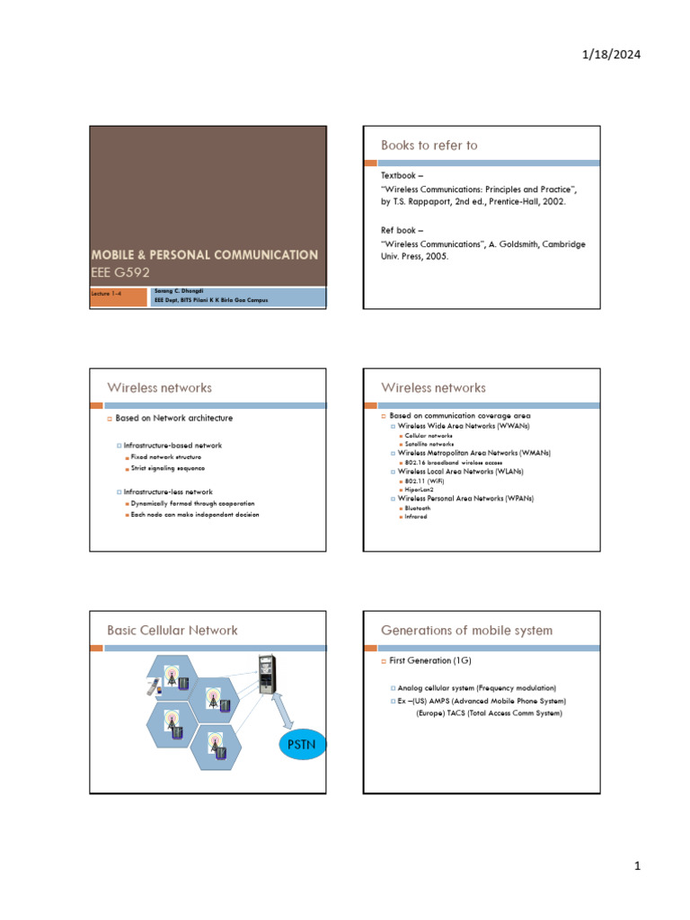 MPC Lecture 1-4 | PDF