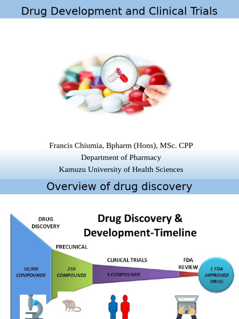 3.drug Development and Clinical Trials I - Teaching Version | PDF
