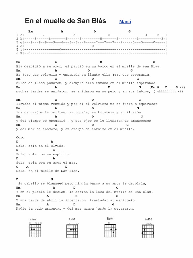 En El Muelle de San Blas MANA | PDF