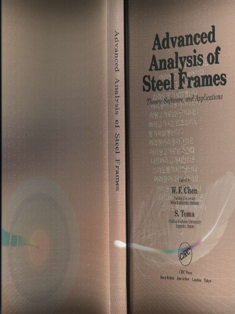 Advanced Analysis of Steel Frames | PDF