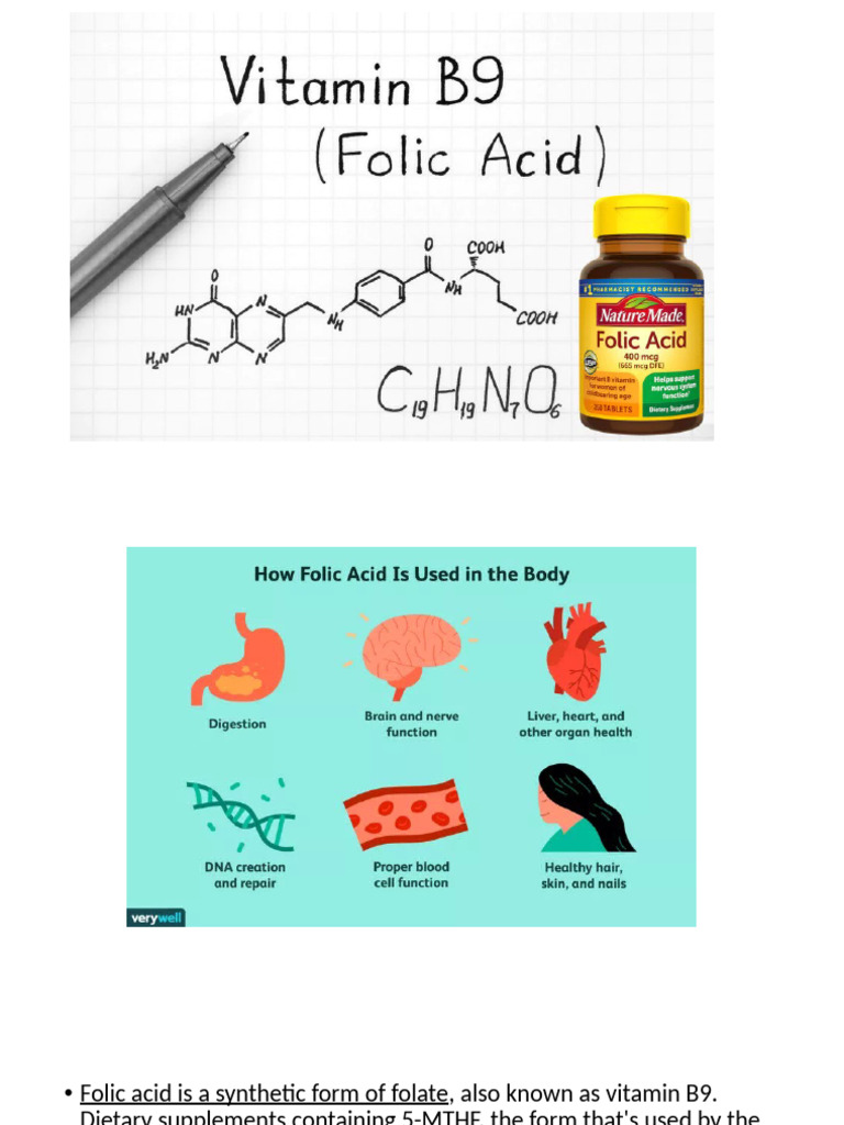 Folic Acid Presentation | PDF