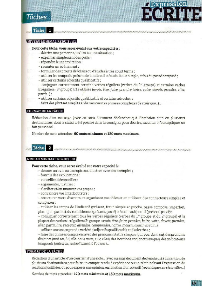 Expression Écrite | PDF