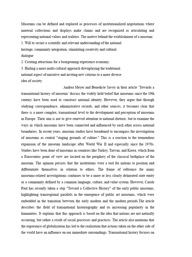 Research Paper Museums | PDF | Museum | European Union