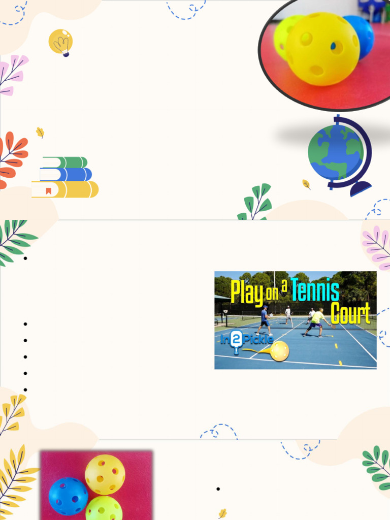 Pickleball: History and Growth Overview | PDF | Sports | Ball Games