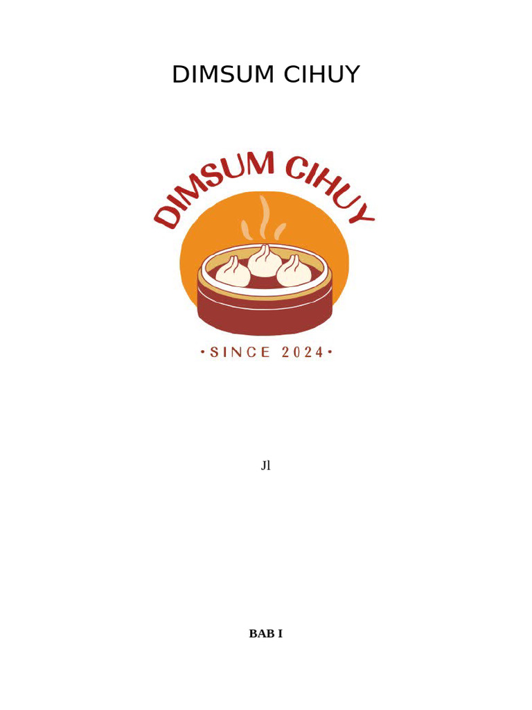 Dimsum Cihuy | PDF