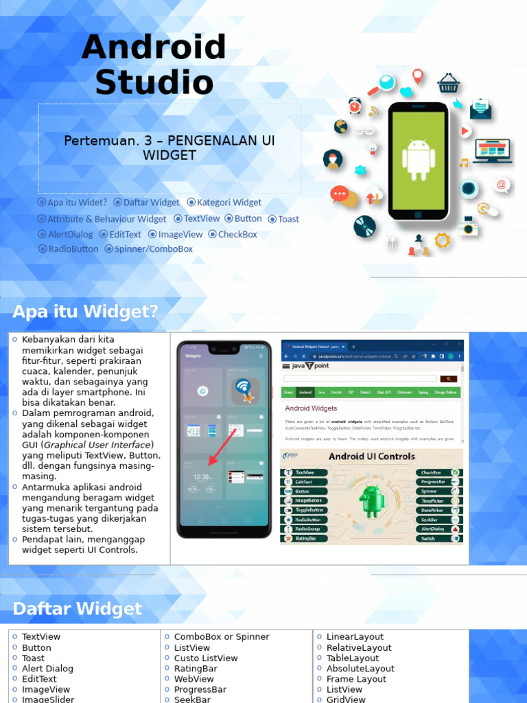 P3-Pengenalan UI Widget | PDF