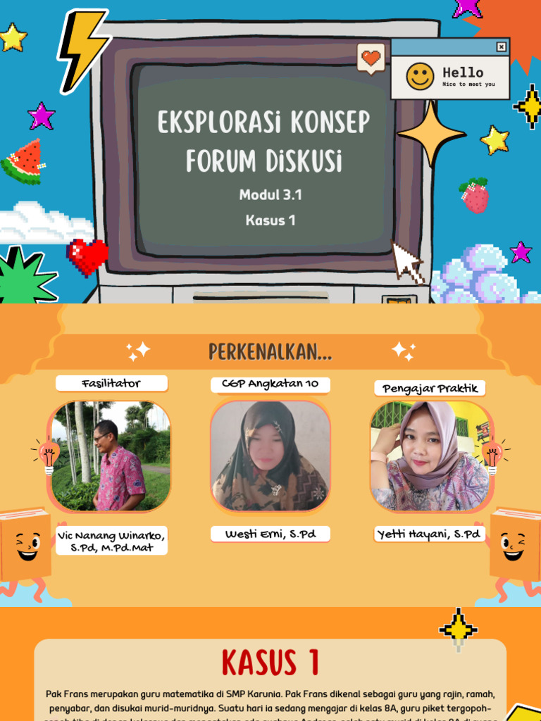 Eksplorasi Konsep Forum Diskusi | PDF