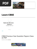 Formula Sheet - Physics Class 10 CBSE | PDF | Teaching Methods & Materials