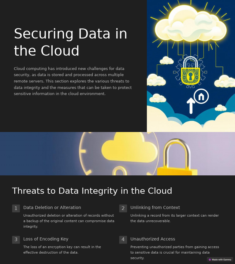 Securing Data in The Cloud | PDF