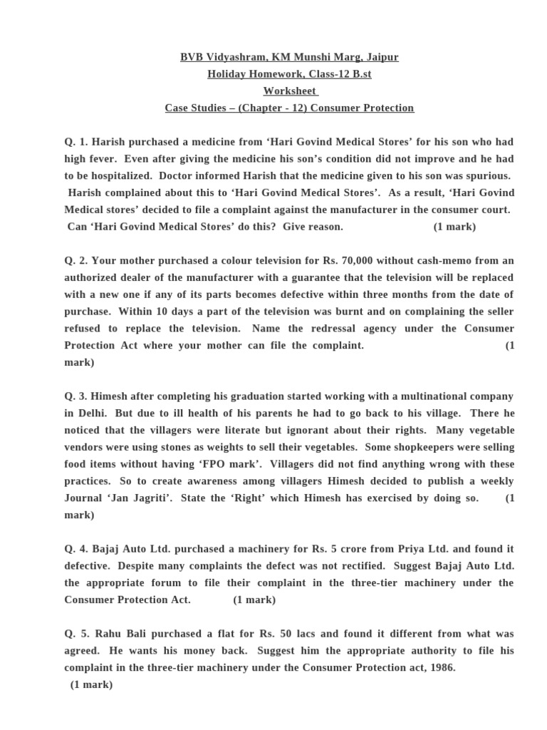 CHAPTER12 BST XII Grade HW | PDF