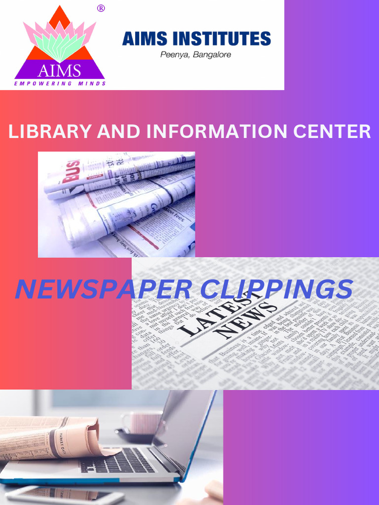 AIMS Library-Newspaper Clipings Aug 21, 2024 | PDF